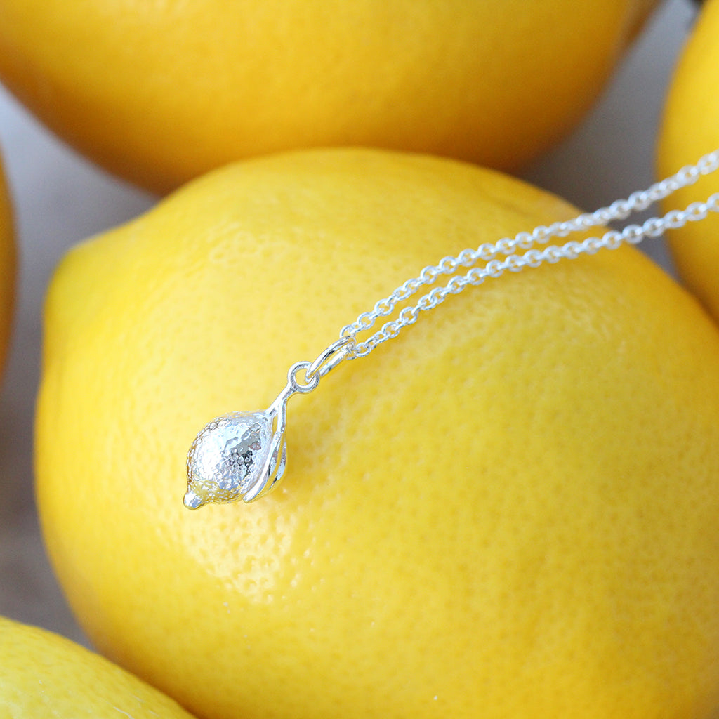 Lemon Necklace – Winter in July: Nature-inspired Fine Jewellery