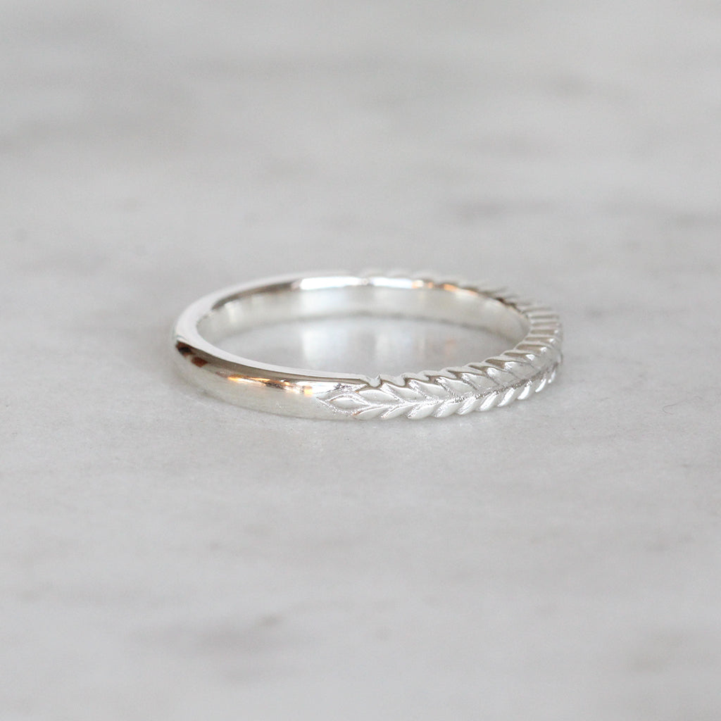 Silver Fern Ring | Sterling Silver Ring NZ – Winter in July: Nature ...