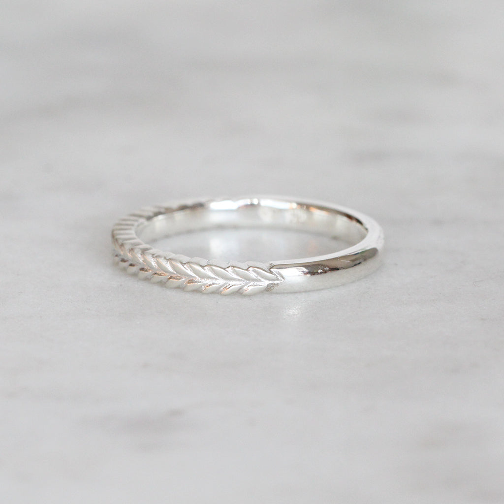 Silver Fern Ring | Sterling Silver Ring NZ – Winter in July: Nature ...