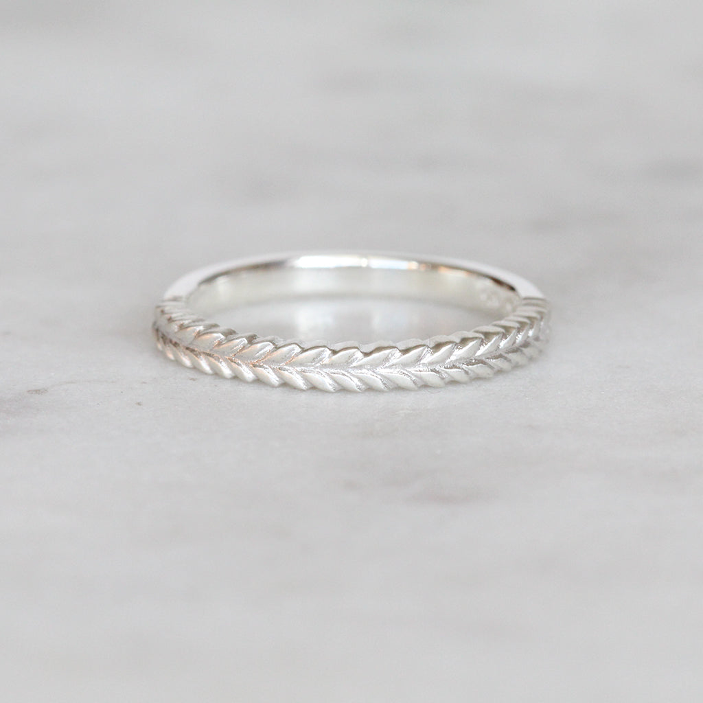 Silver Fern Ring | Sterling Silver Ring NZ – Winter in July: Nature ...