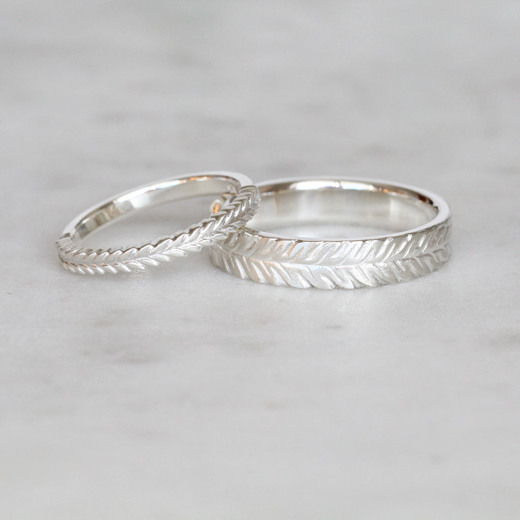 Silver Fern Ring | Sterling Silver Ring NZ – Winter in July: Nature ...