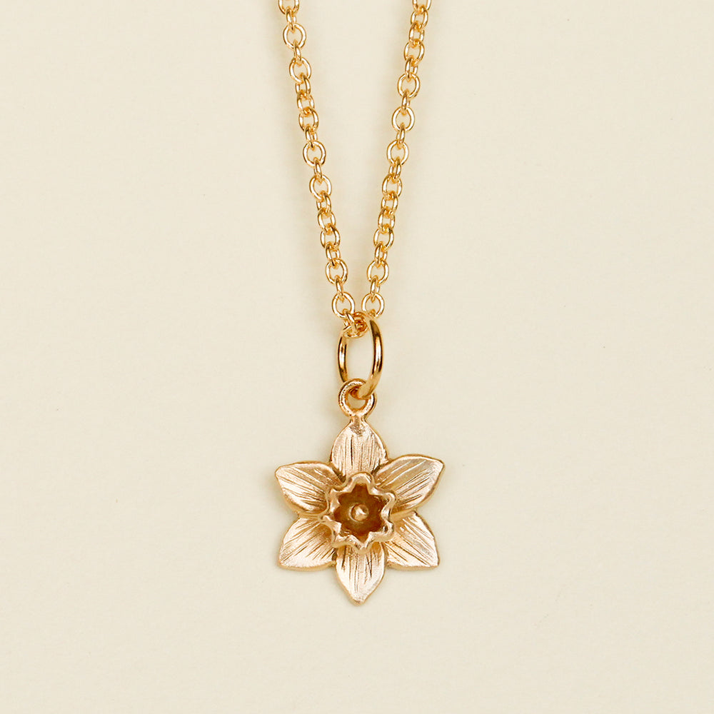 Daffodil necklace store