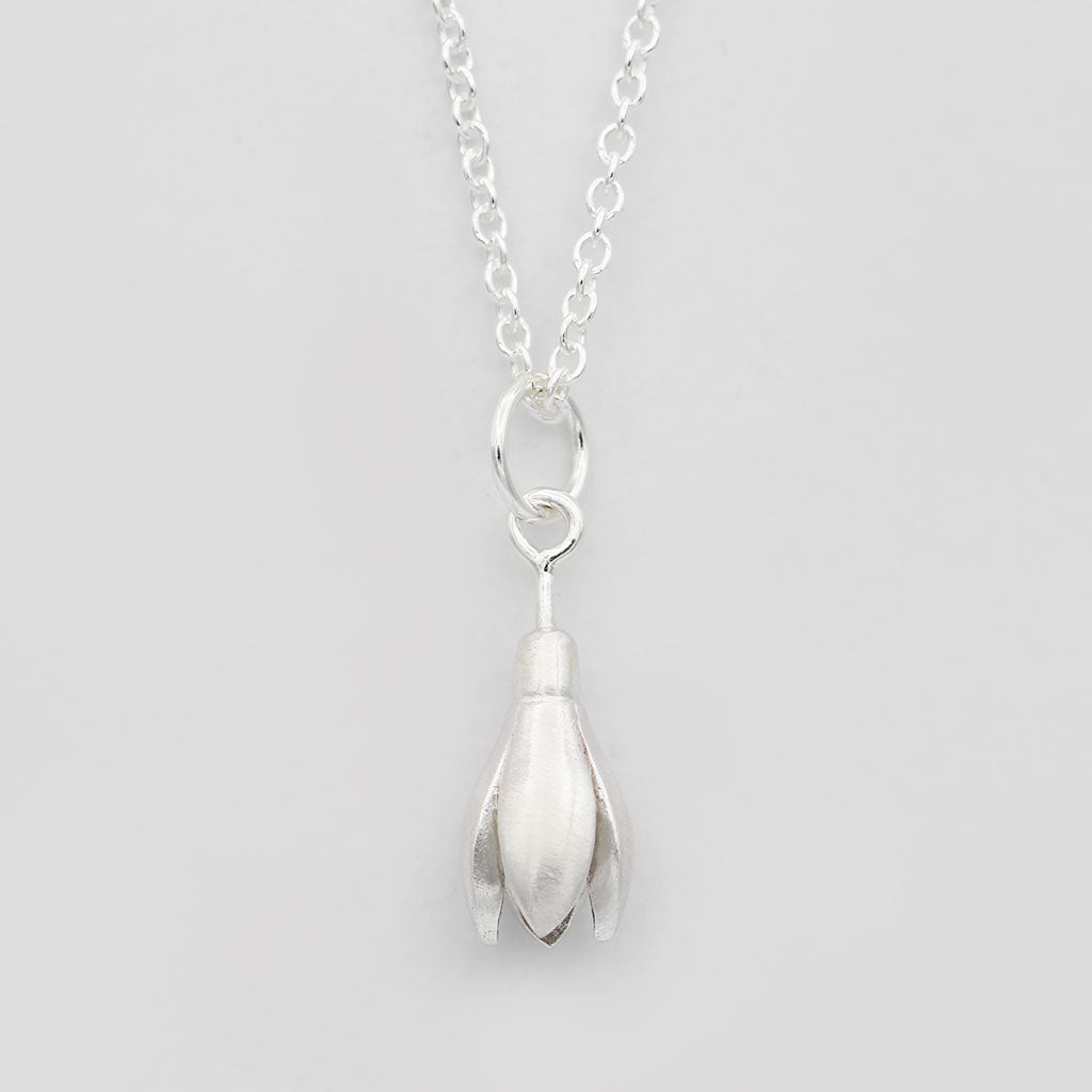 Snowdrop Necklace | Sterling Silver Jewellery – Winter in July: Nature ...